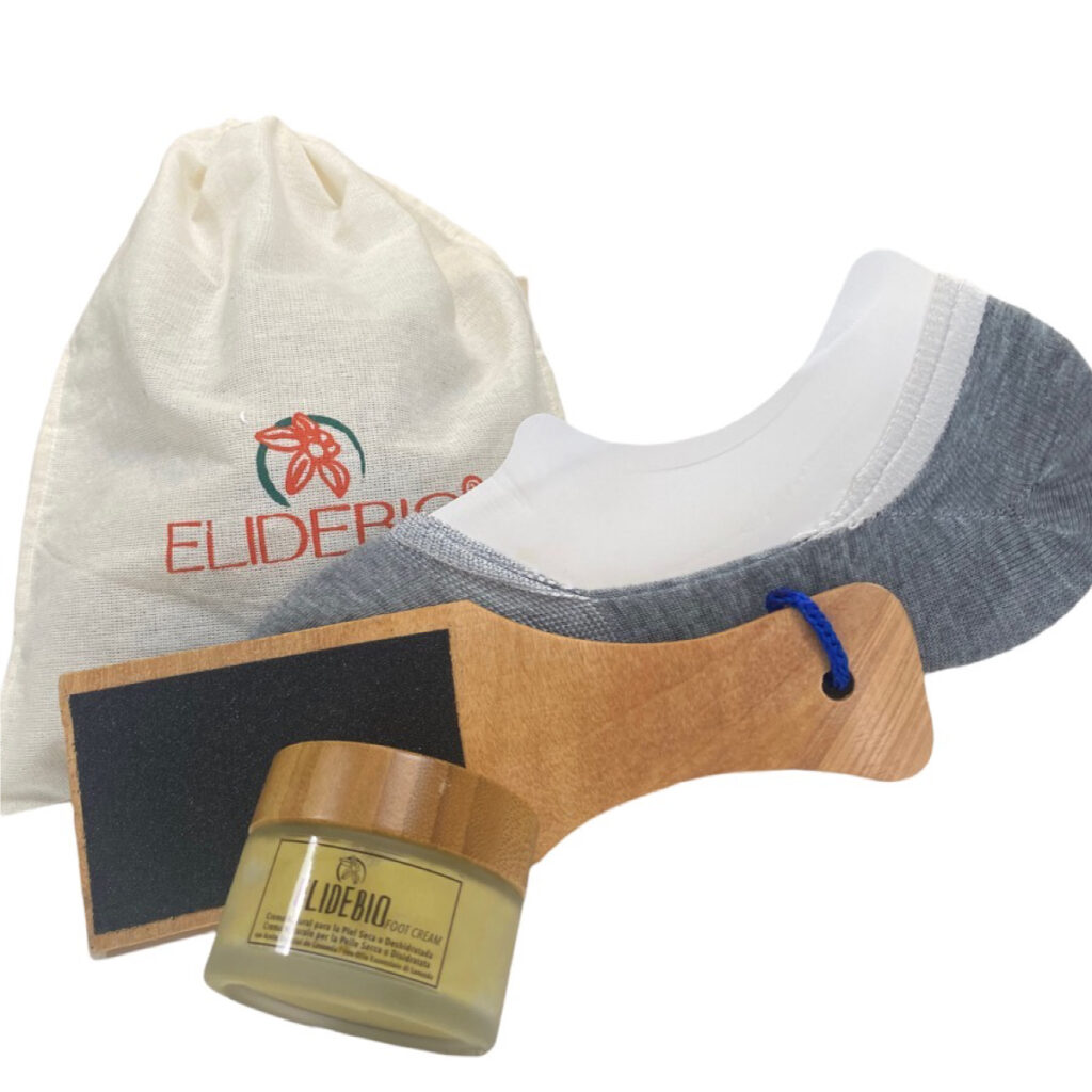 Crema para pies secos y talones y agrietados ElideBio Foot